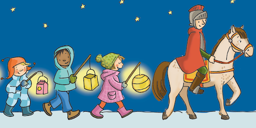 Material für St. Martinsfeier in Familien – Katholische Kirche ...